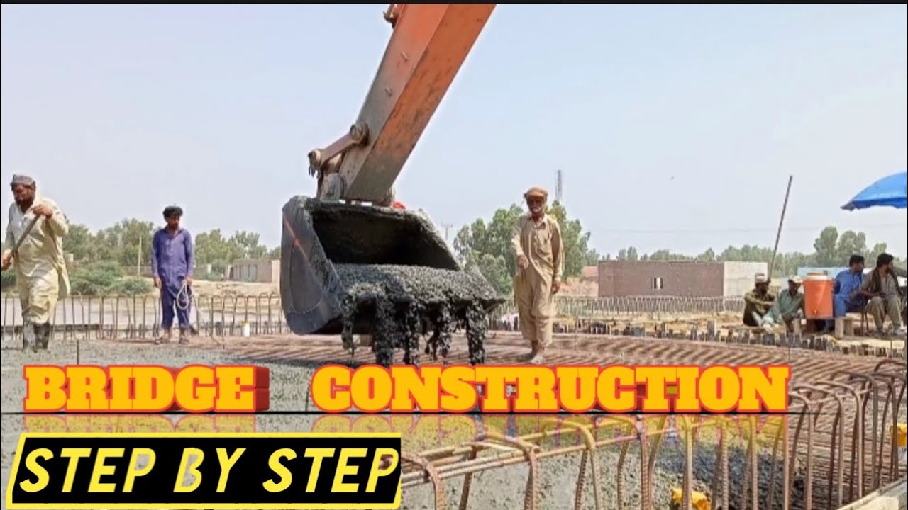 Bridge Construction | Step by Step Construction Process - YouTube