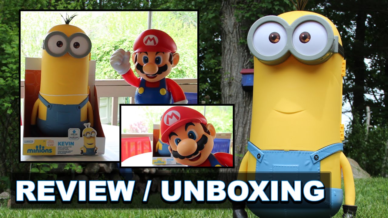 Real Life Giant 20-inch Kevin Minions Action Figure - Review and ...
