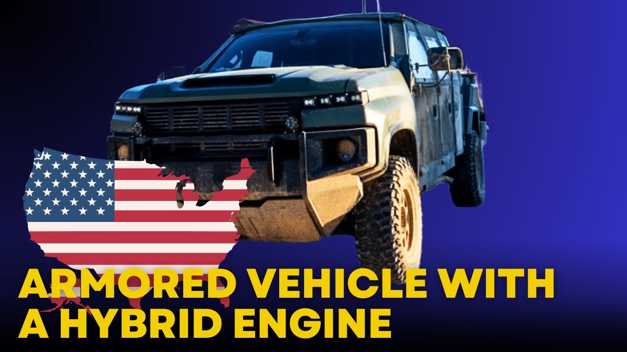 US tests hybrid-powered armored vehicle NGTV-H - YouTube