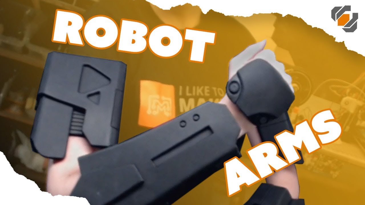 Foam Robot Arms! - Destiny Sweeper Bot Build - YouTube