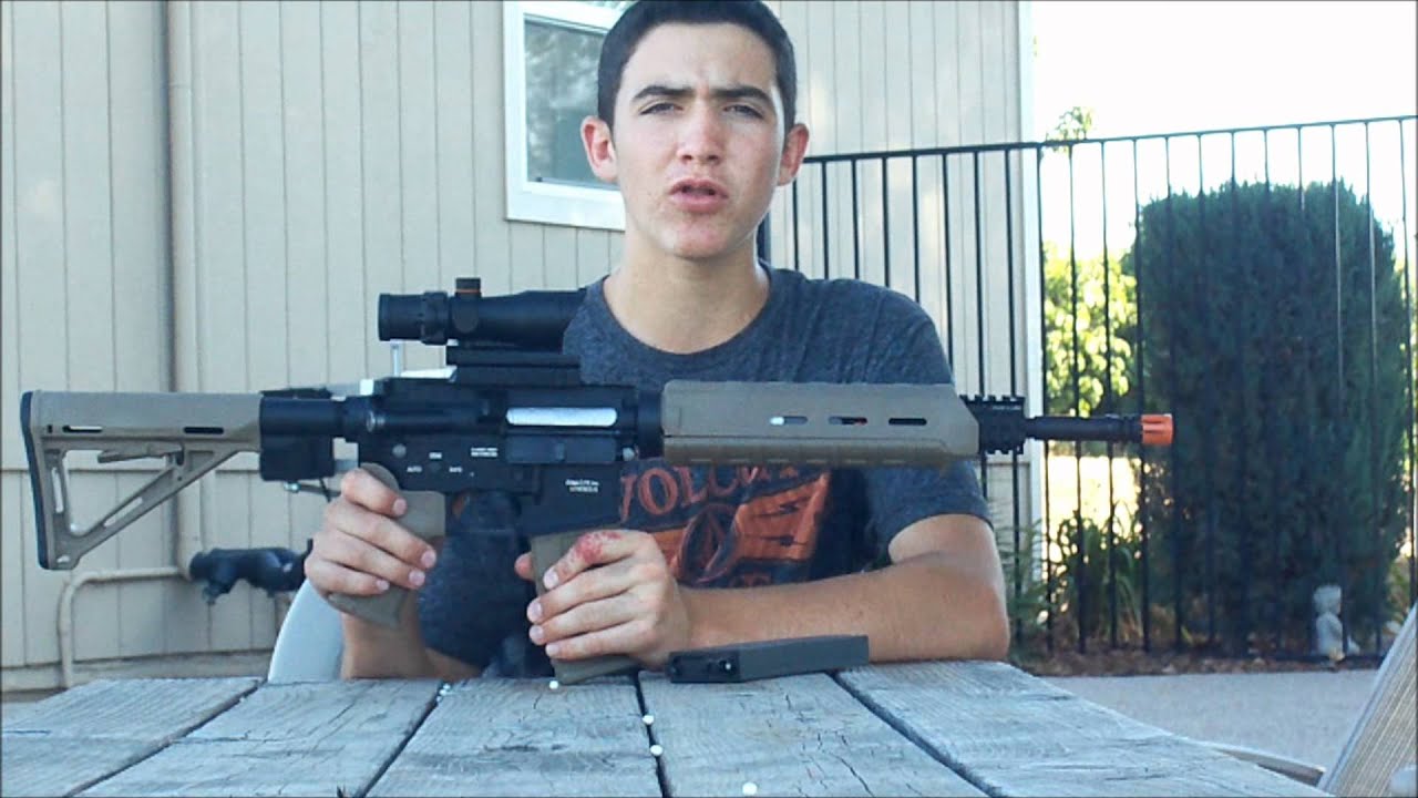 Airsoft Extreme Custom Classic Army MOE Review - YouTube