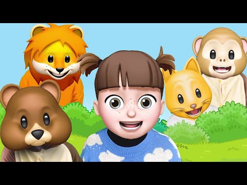 🦁 Hayvanları Tanıyalım 🐯 | Çocuklar için Oyunlu Öğretici Şarkı #hayvanlar #öğreticivideolar