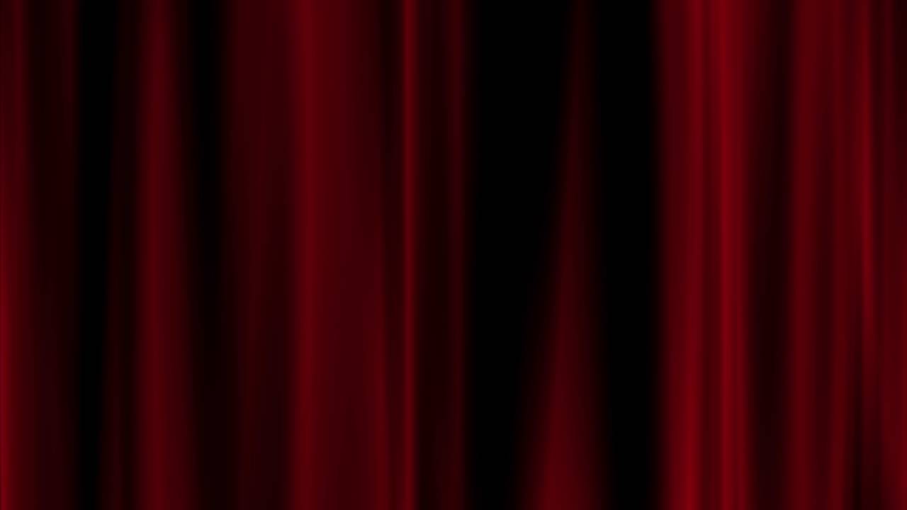 Red curtain animation - YouTube