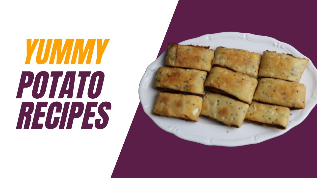 Yummy Potato Flour Snacks Recipe | Easy Potato Snacks | MUSKAN Food ...