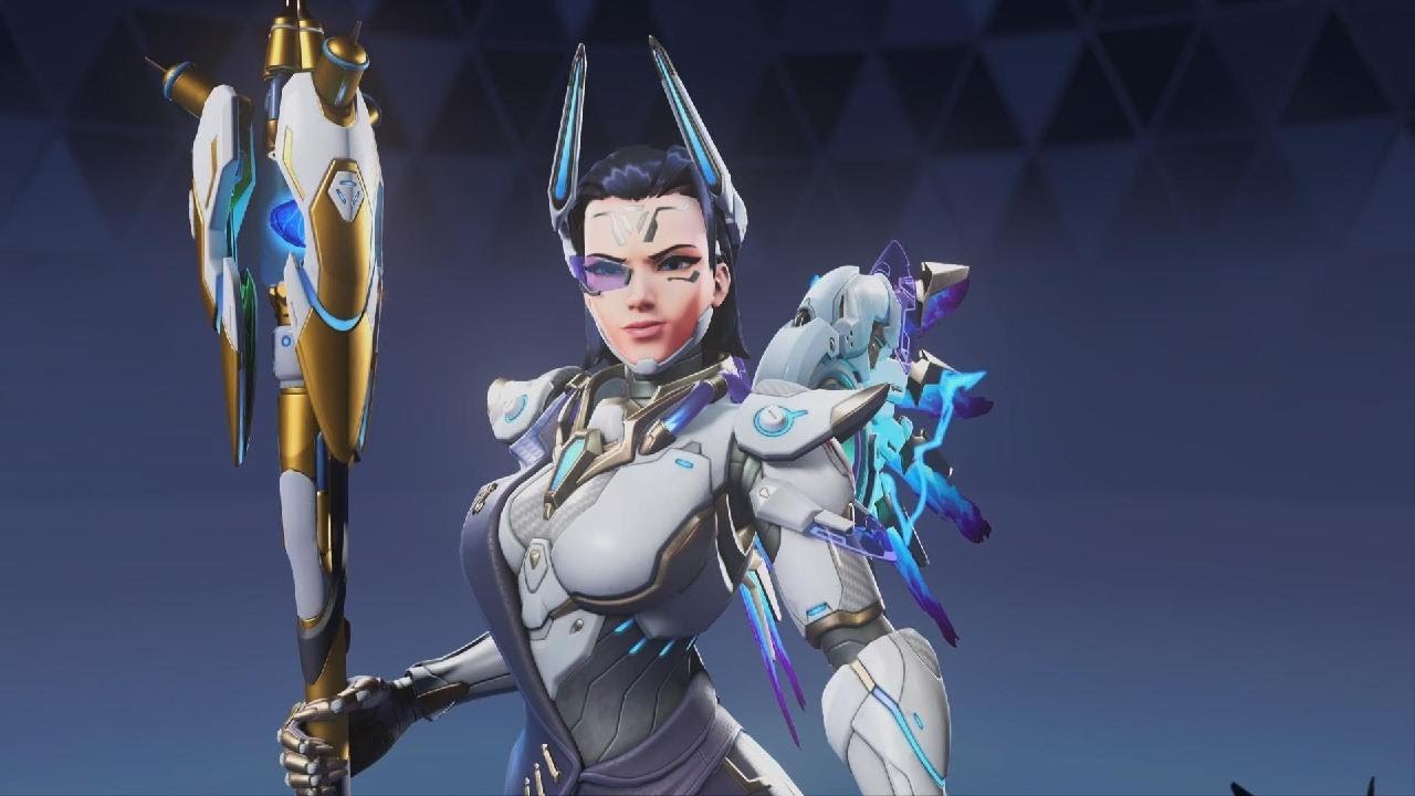 Vengeance Mercy Blue Background || Overwatch 2 - YouTube