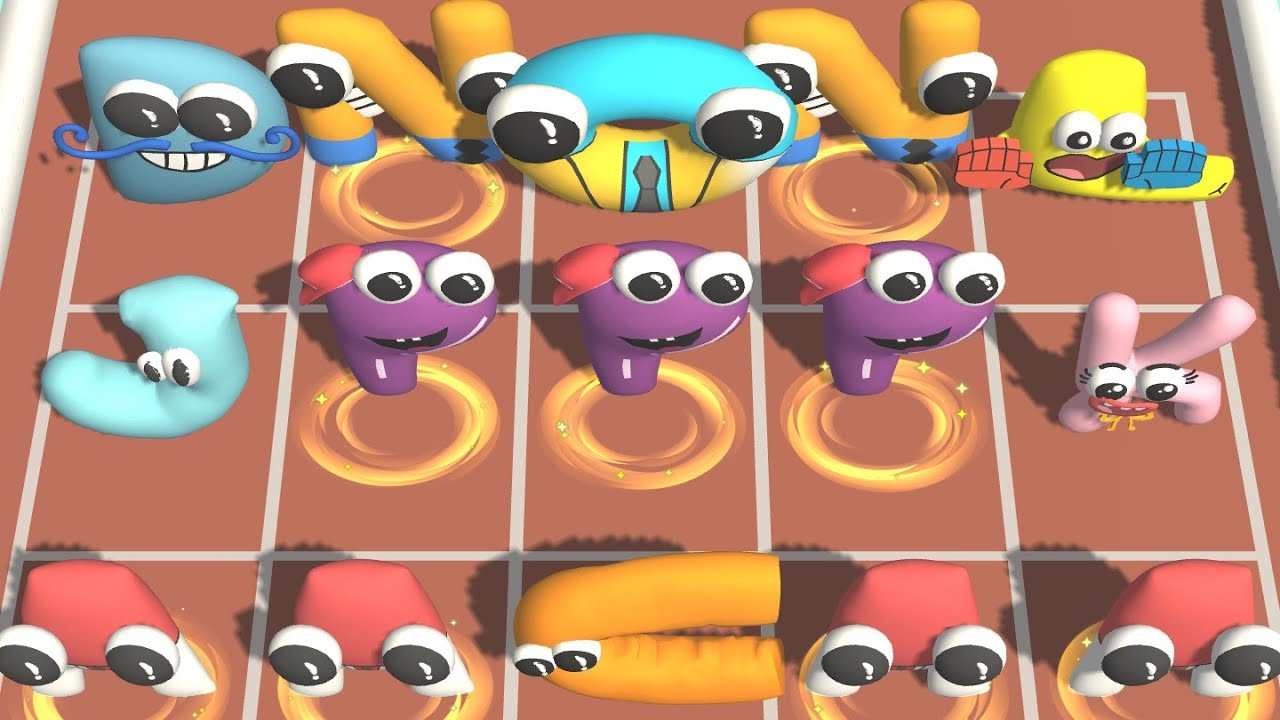 Merge Alphabet Letter Run | Merge Battles and Abc Lore az Part 4 - YouTube