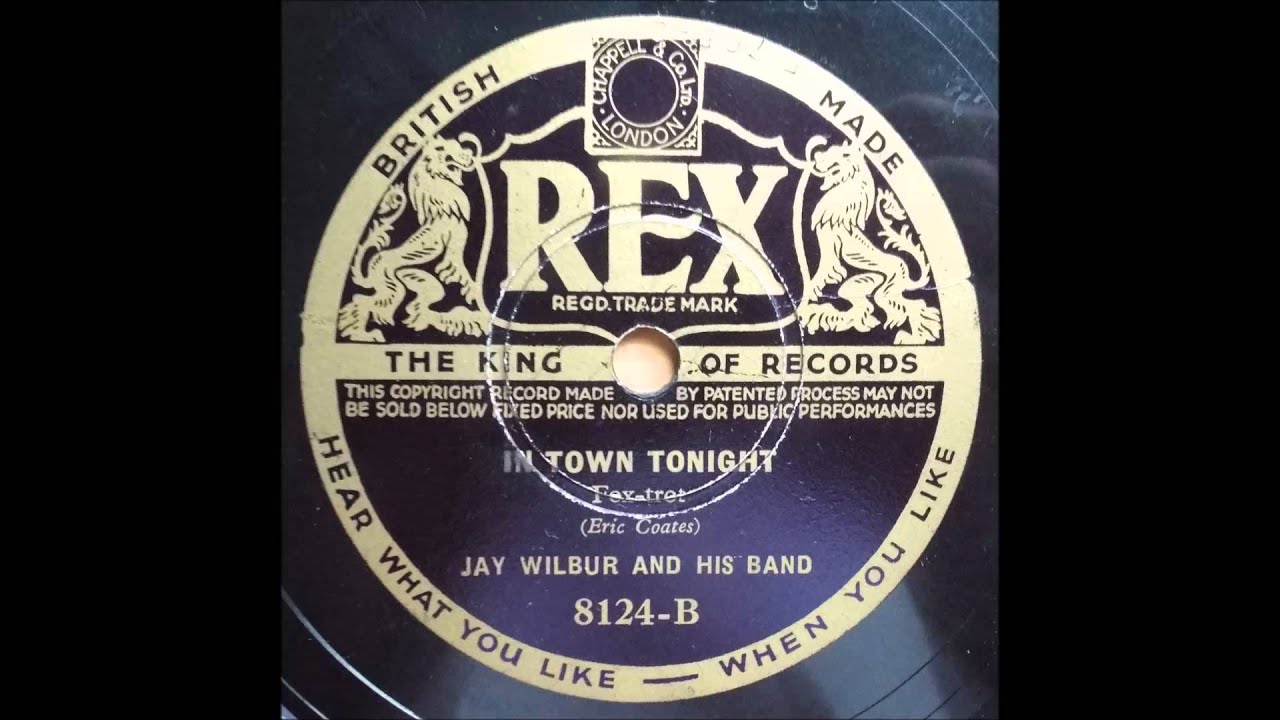 In Town Tonight, Jay Wilbur, 1934 - YouTube