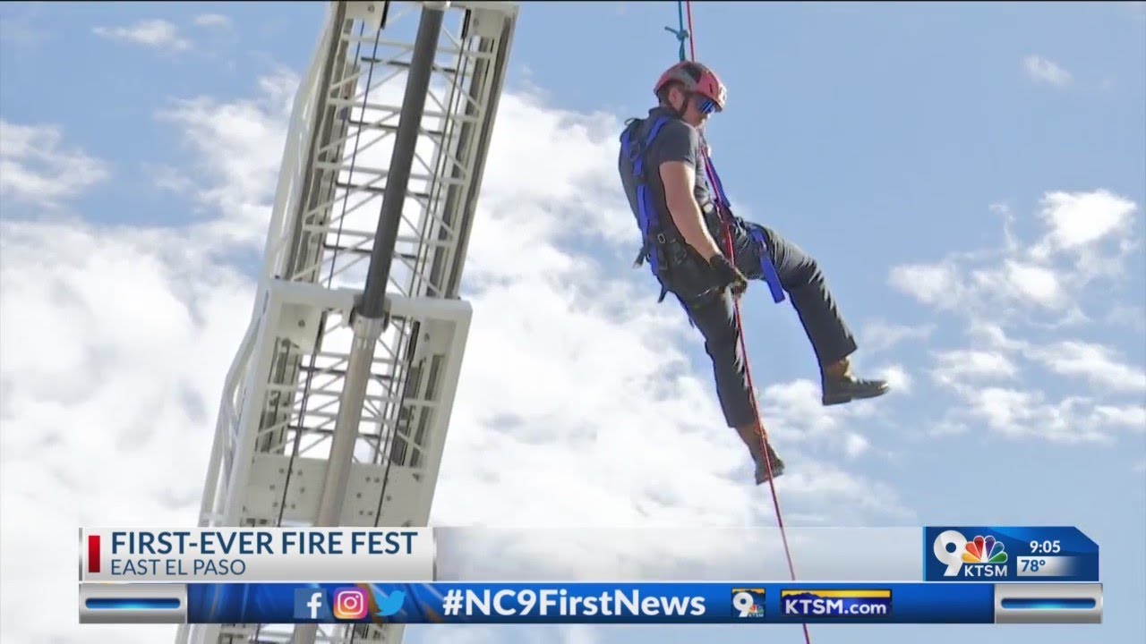 EPFD hosts first-ever Fire Fest to show public what they do - YouTube