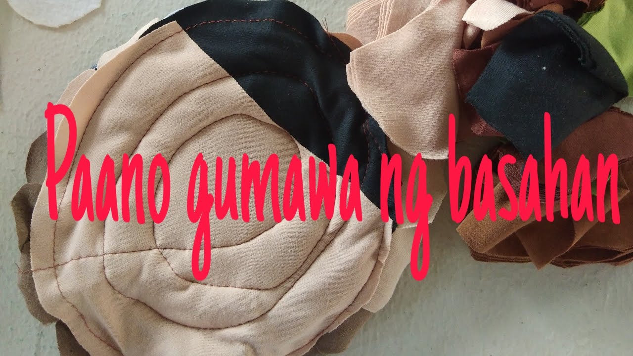 Paano gumawa ng basahan - YouTube