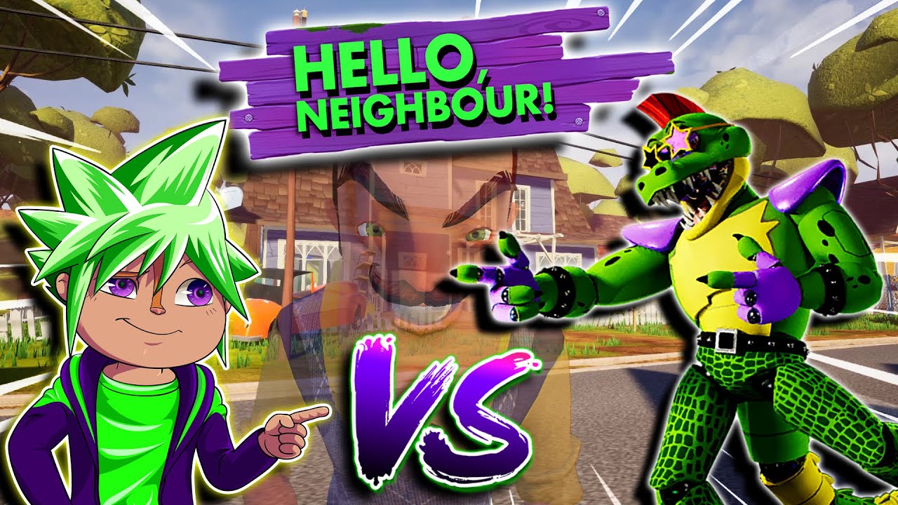 CHIPMUNK vs FNAF MONTY | Hello Neighbor Mod - YouTube