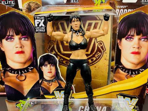Chyna WWE Mattel Elite Legends 14 Wrestling figure toy unboxing Ninth Wonder of the World Fit Babe