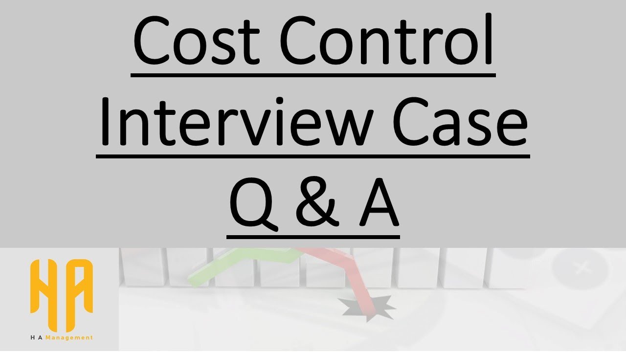 Cost Control Interview Q&A - اسئلة انترفيو لمهندس التحكم فى التكاليف ...
