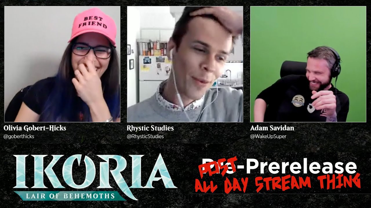 Ikoria: Lair of Behemoths Post-PreRelease with Adam, Olivia Gobert ...