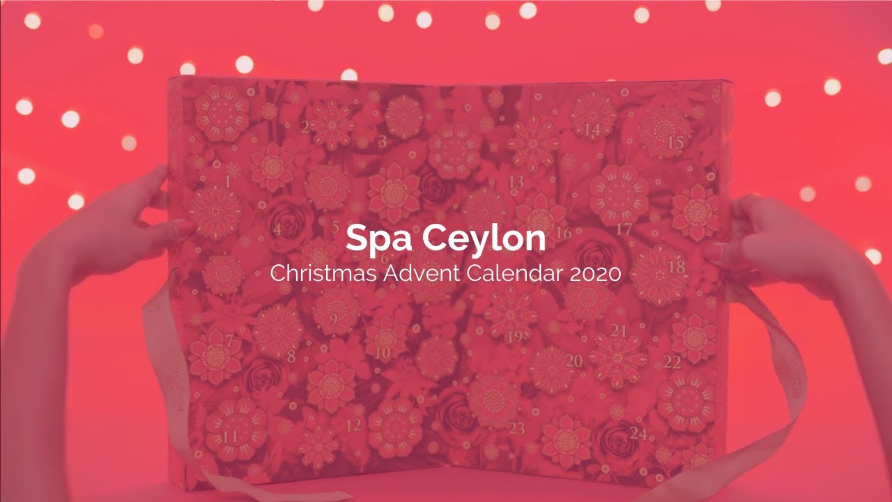 Spa Ceylon - Christmas Advent Calendar 2020 - YouTube