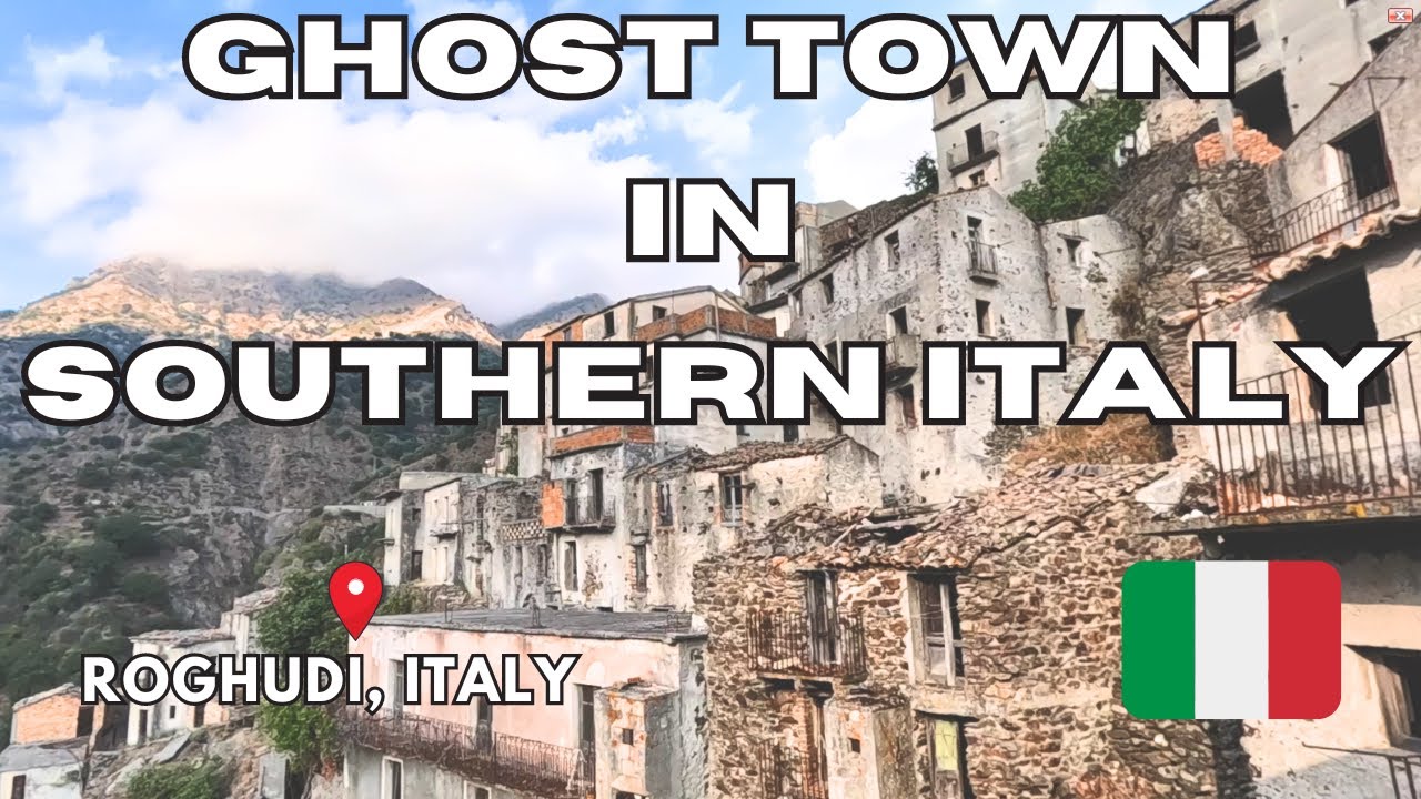 ABANDONED ITALIAN GHOST TOWN AFTER 50 YEARS | ROGHUDI, CALABRIA | ITALY ...