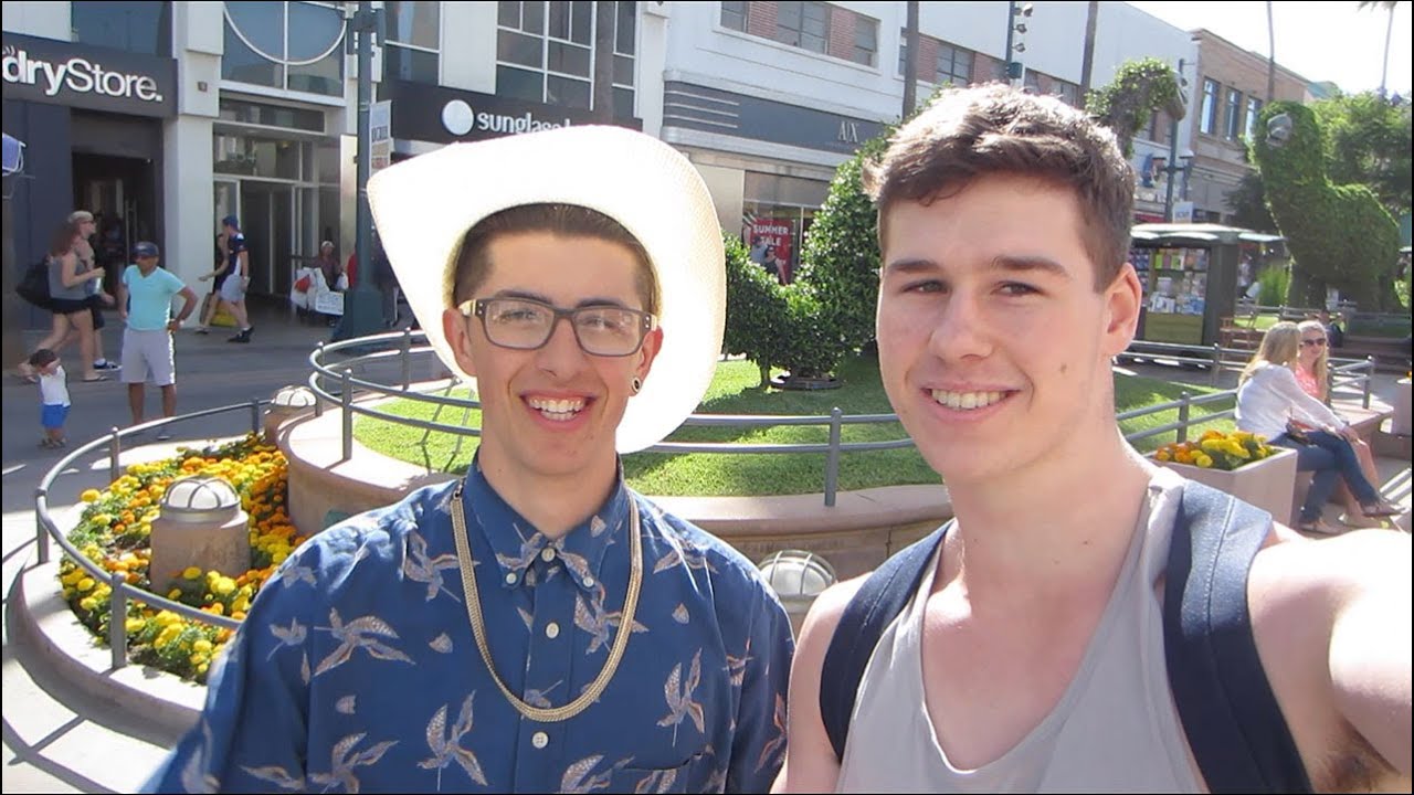 Randomly Meeting Sam Pepper - YouTube
