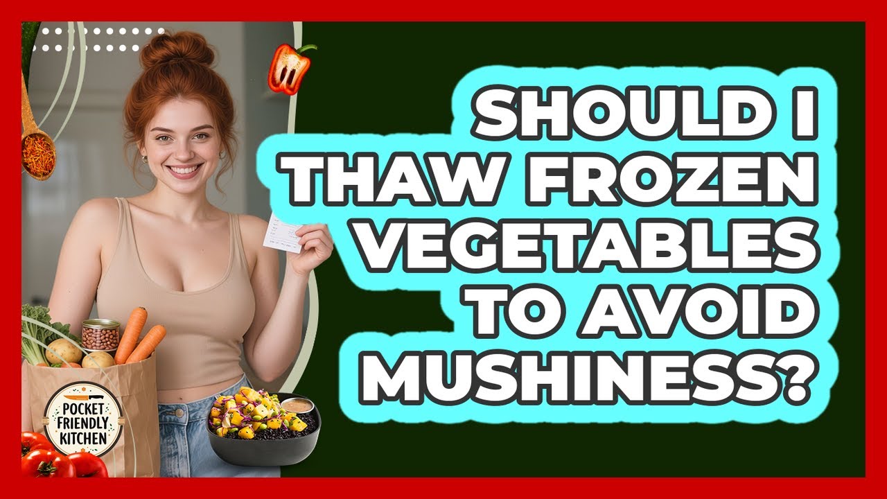 Should I Thaw Frozen Vegetables To Avoid Mushiness? - YouTube