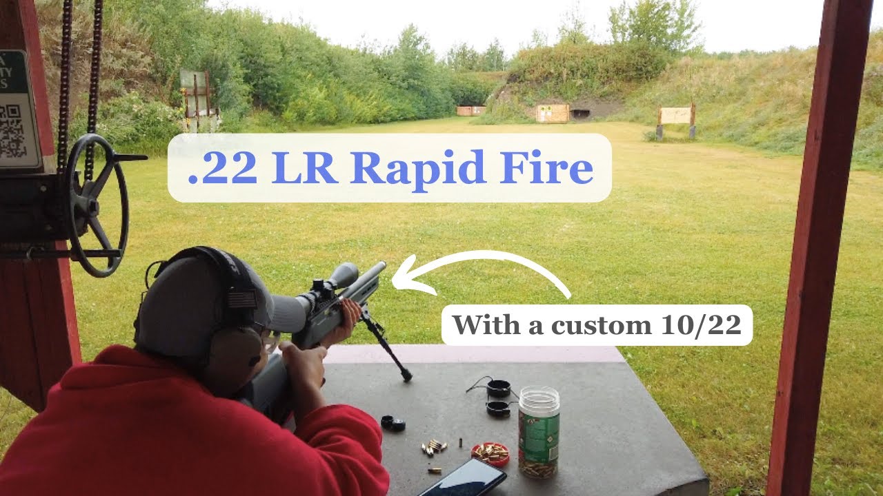 .22 LR Rapid Fire with the Winchester Wildcat and Custom 10/22 Gun ...