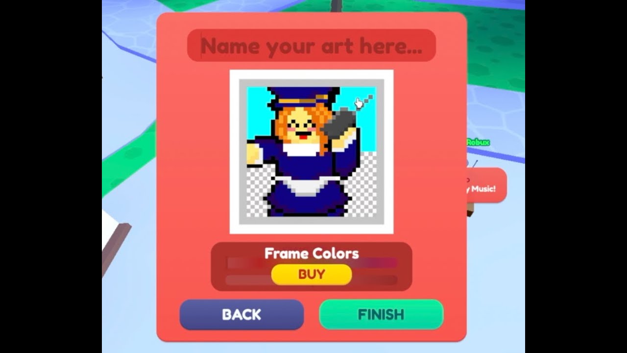 My Attempt on Drawing Maid Commander Pixel Art in Starving Artists ...