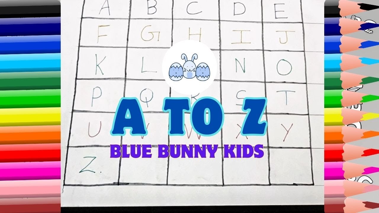 Learn A to Z | Alphabet Writing for Kids - YouTube