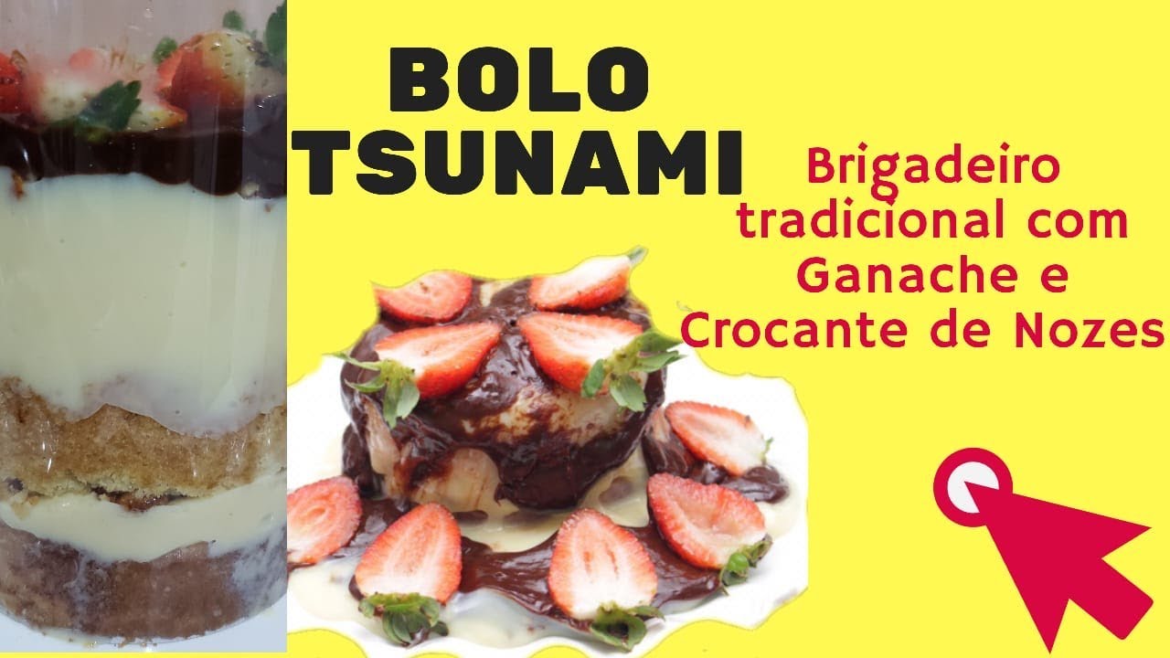 BOLO TSUNAMI | o bolo do Momento | SAMIRA NUNES - YouTube