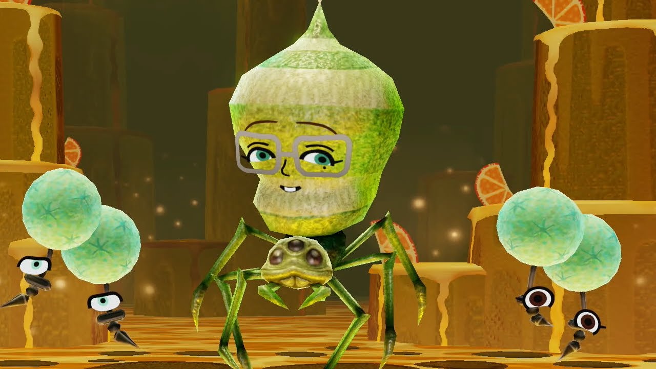 Miitopia Switch Arachno Boss Fight - YouTube