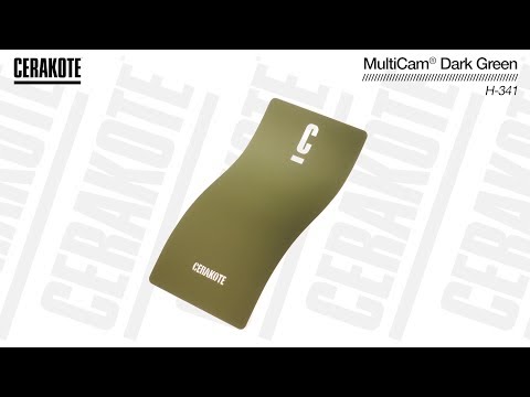 H-341 MULTICAM® DARK GREEN | Cerakote Ceramic Coatings