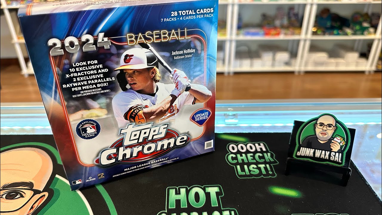 2024 Topps Chrome Update Baseball Mega Box - YouTube
