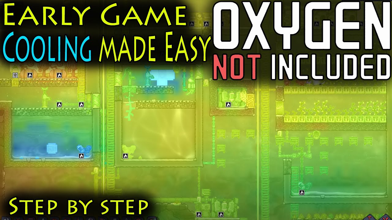 Easy Base cooling (Ice and Liquid) - Oxygen Not Included - YouTube