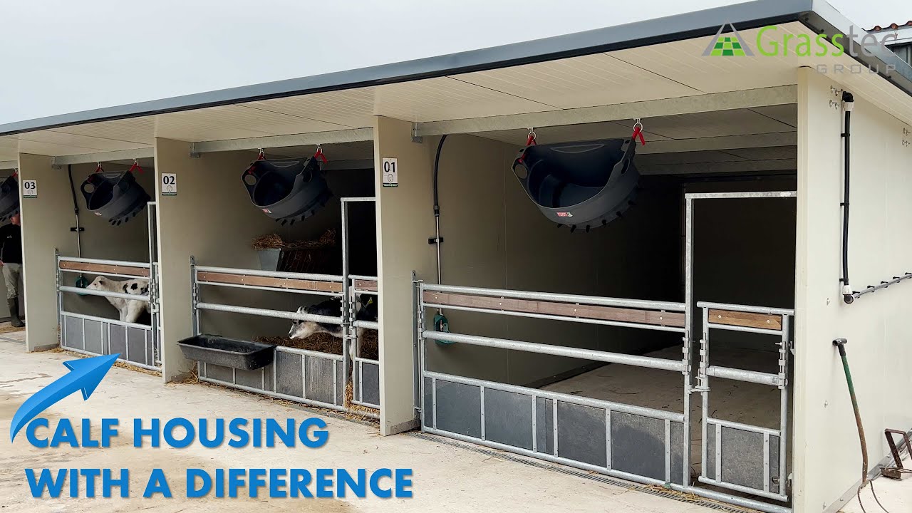 Looking for new calf housing? | The Calf Company - YouTube