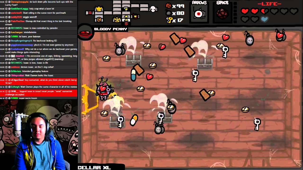 Isaac Streamed Run #7 [Blue Balls of Steel] - YouTube