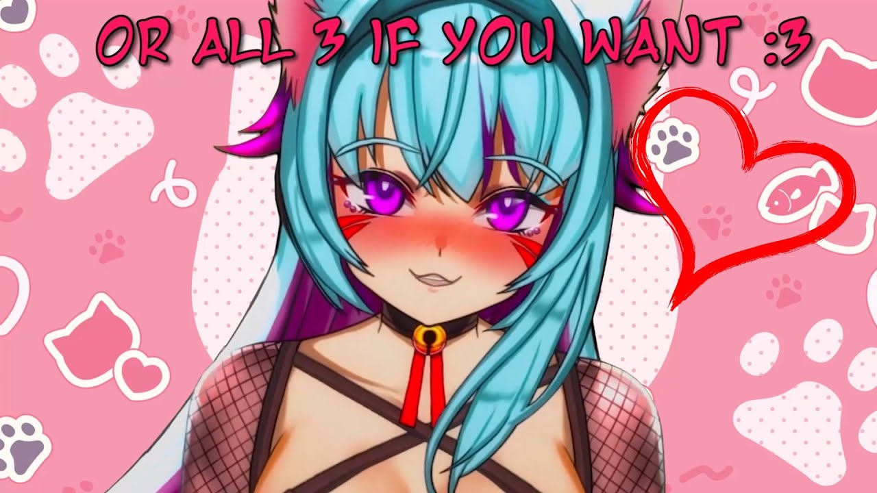 Catgirl VTuber Offers You a Special Choice... Which Will You Pick? 😳 - YouTube