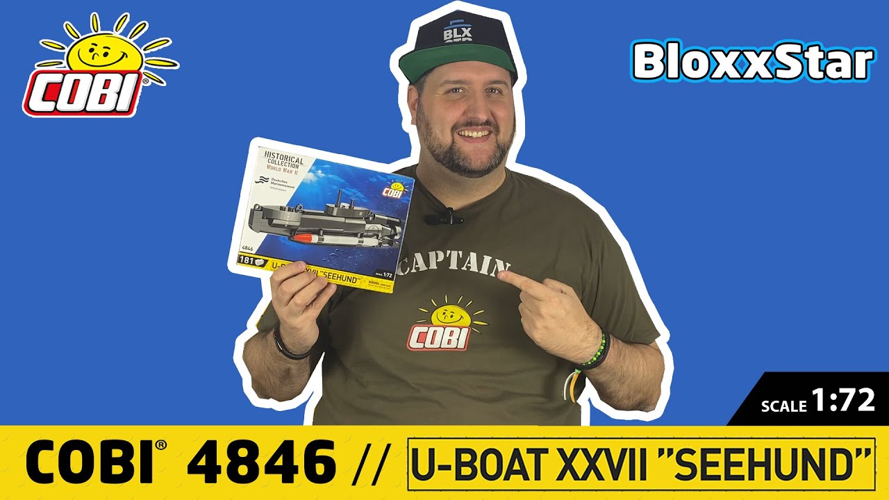 COBI 4846 🌊 U-Boot Type XXVII “Seehund” aus dem Deutschen Marinemuseum | 1:72 ️ REVIEW & FAKTEN ...