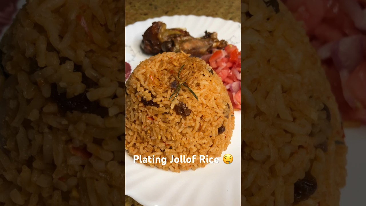 Jollof Rice Plating Food Presentation Ideas How To Plate Food Jollof Rice Plating Food Presentation Ideas How To Plate Food