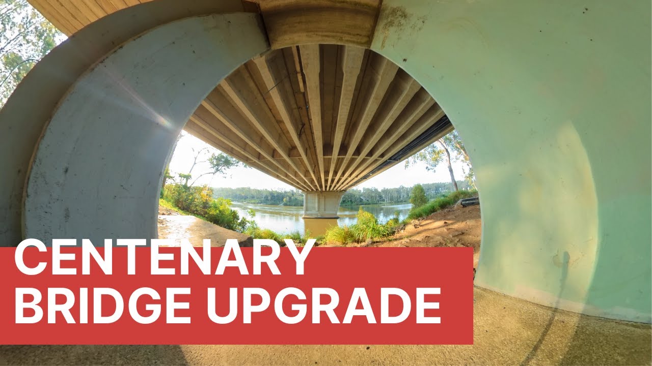 $244 million for bigger pants? Centenary Bridge Upgrade Project - YouTube