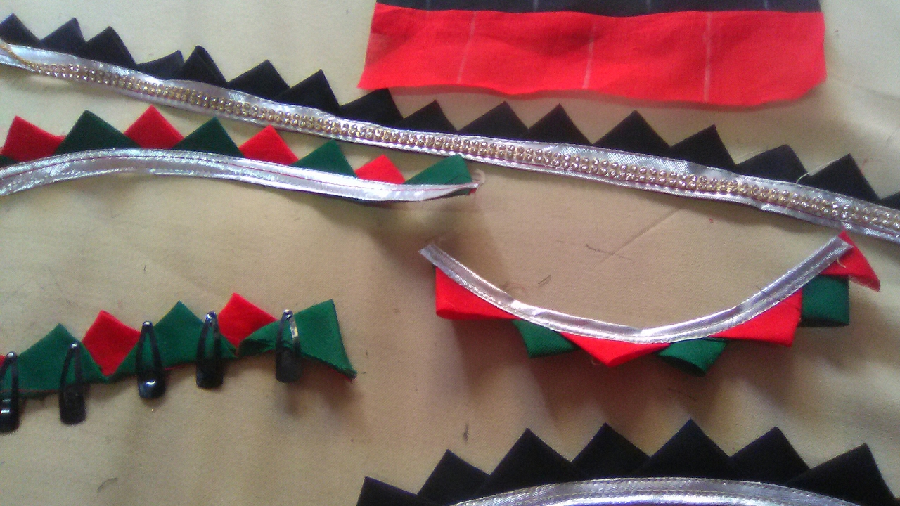 How to make a new design from small pieces a clothes - YouTube