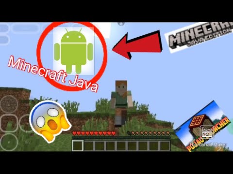 Jugué minecraft java desde mi android 😱😱😱😱 - YouTube
