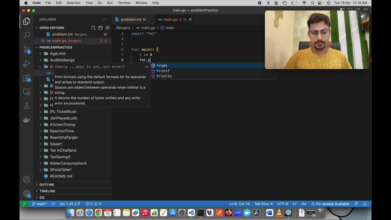 Burger Problem With Solution In Golang Golang Codingconcepts Youtube