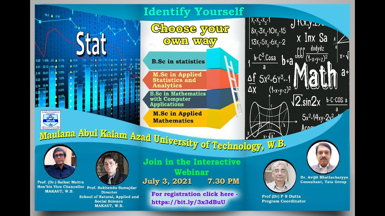 Interactive Session on B.Sc in Statistic, M.Sc in Applied Statistic ...