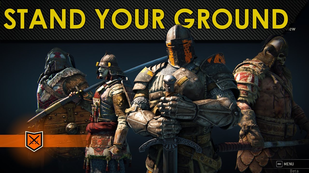 [ FOR HONOR HD ] - STAND YOUR GROUND - YouTube