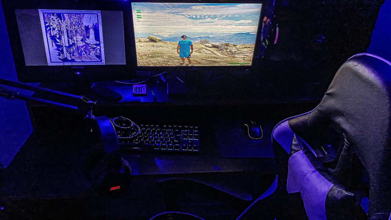 Meu SETUP GAMER DE POBRE PARA LIVES Atualizado 1.0 2024 !! 🖥️ - YouTube