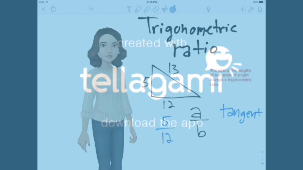 Trigonometric ratio Maya Kilburn - YouTube