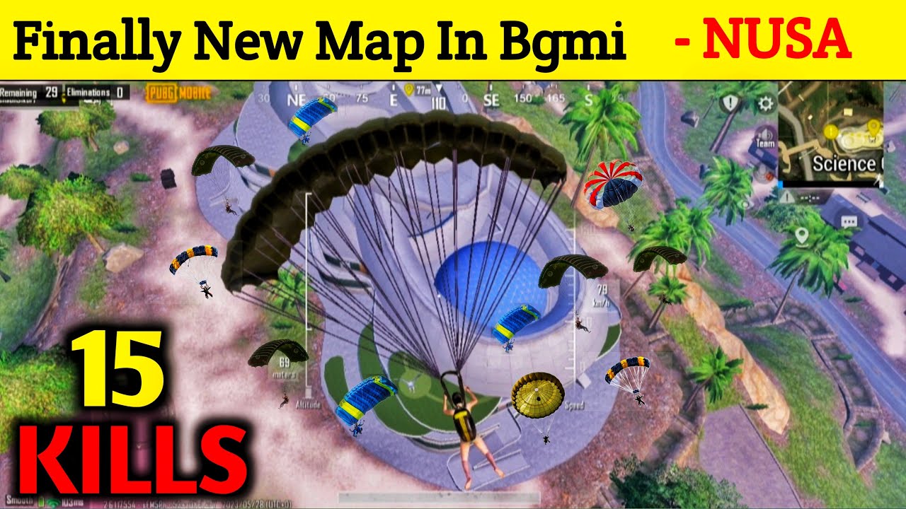 Finally New Map In Bgmi - NUSA | Bgmi New Map Game Play - YouTube