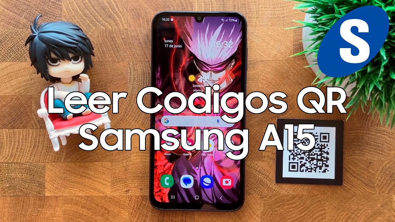 Como Leer Codigos QR con un Samsung A15 - Samsungizate - YouTube