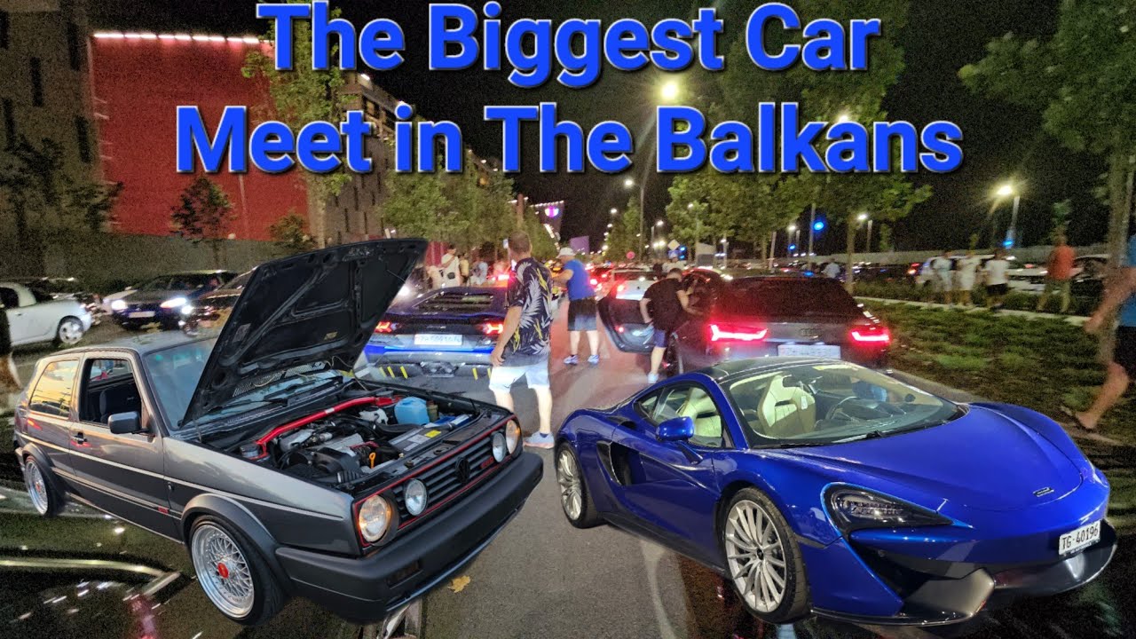 Biggest car event in the Balkans. The Diaspora meeting in Kosovo - YouTube