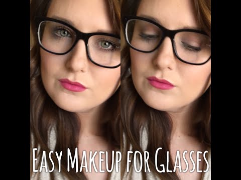 Easy Makeup for Glasses | Kaylee Lyn Beauty - YouTube