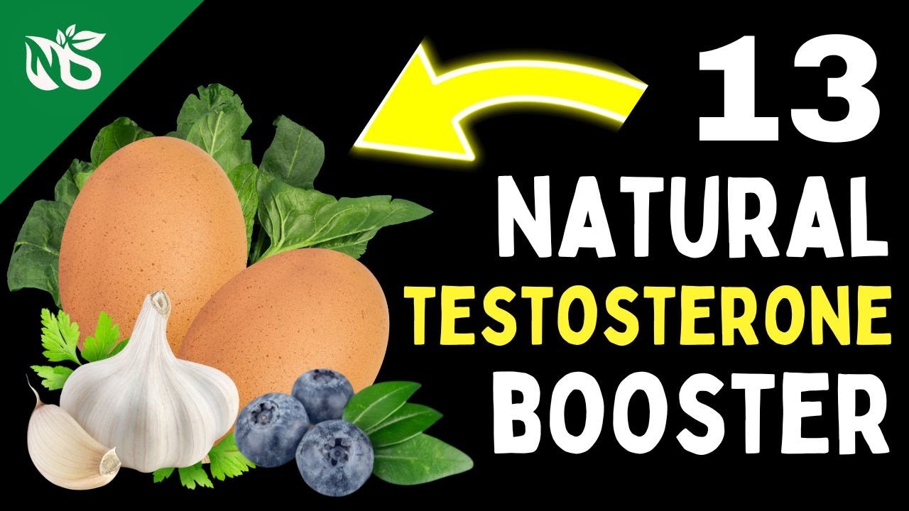 13 Natural Testosterone Boosting Foods That Work Immediately - YouTube
