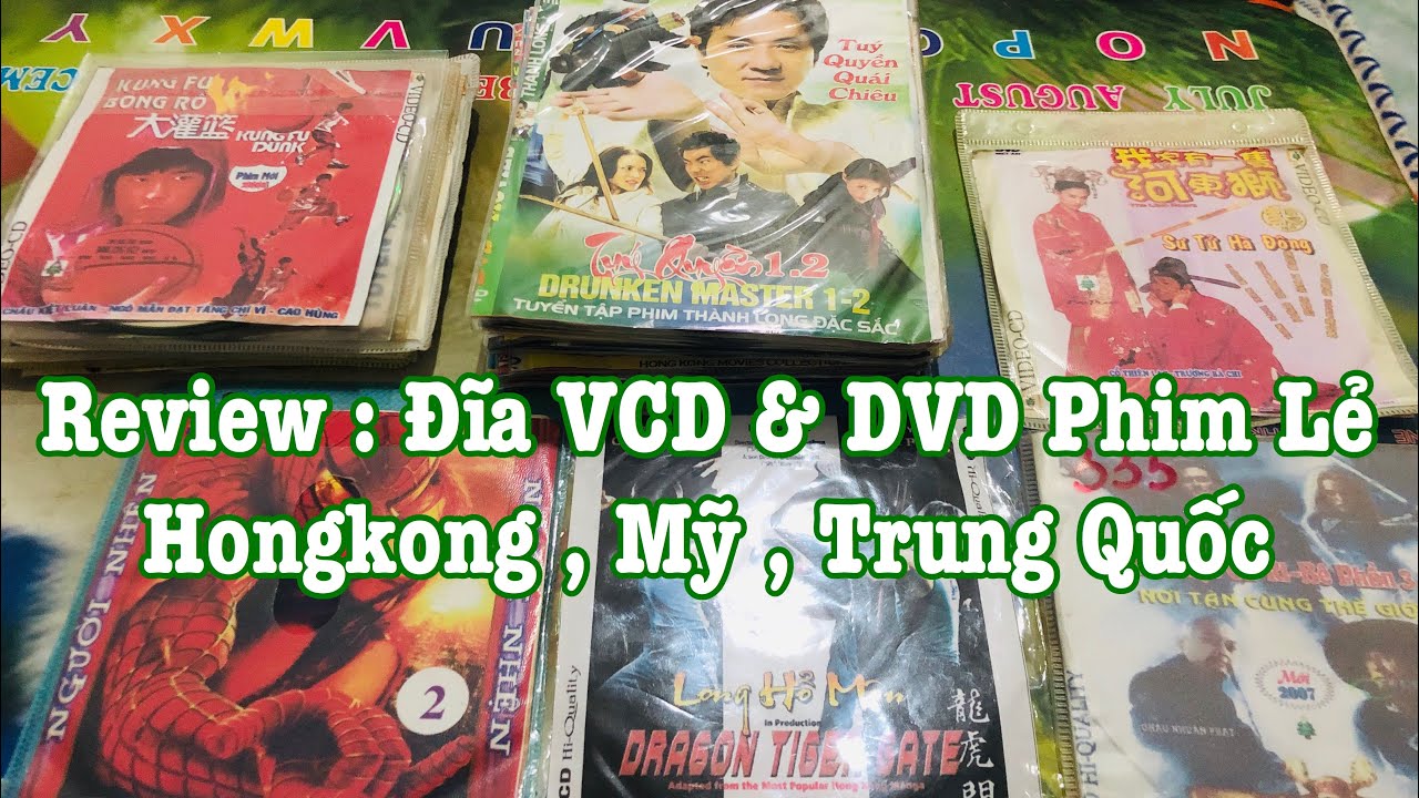 Review : Đĩa VCD Và DVD : Phim Lẻ Hongkong , Mỹ , Trung Quốc - YouTube