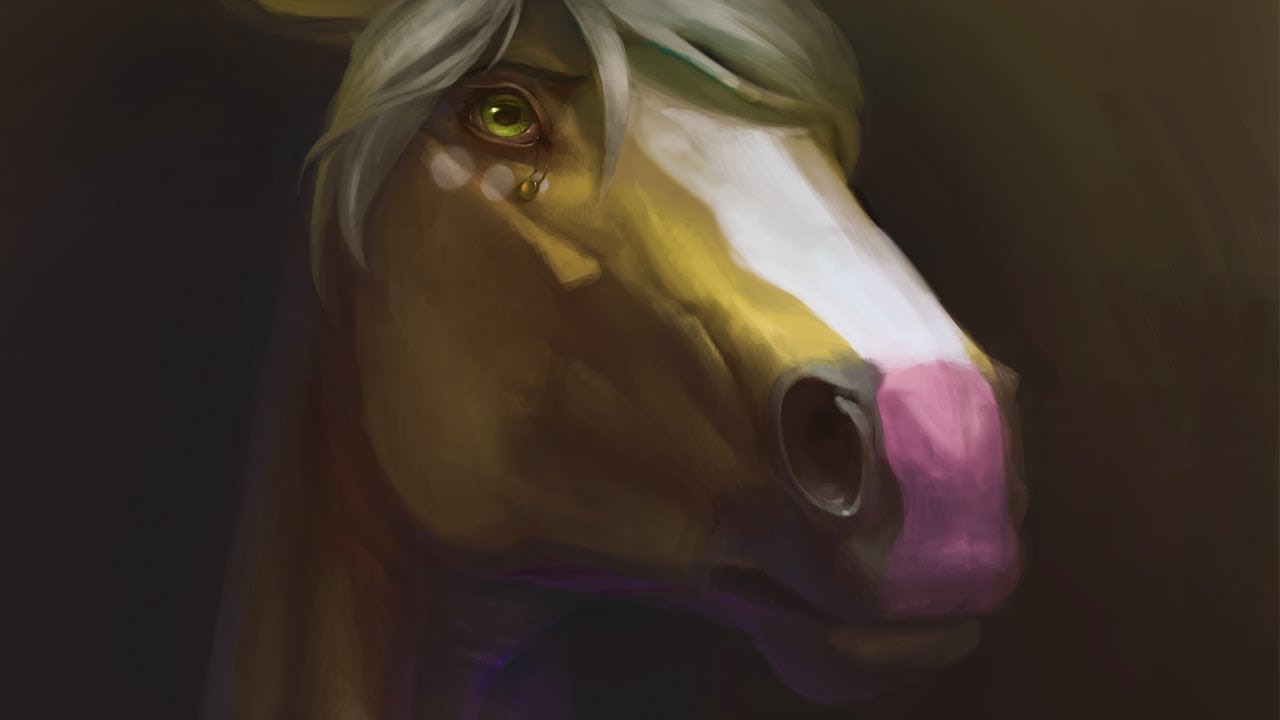 Crying (OC Speedpaint) - YouTube