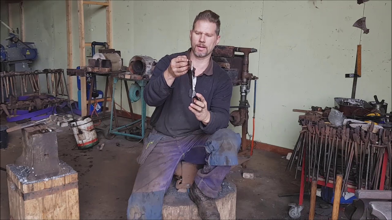 Axe Forging. Dane axe part 8 - YouTube